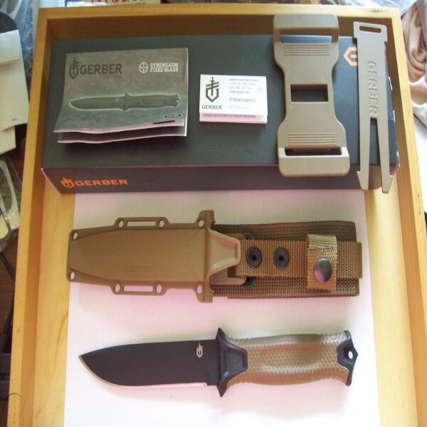 GERBER STRONGARM TACTICAL KNIFE - NIB - NOS - SURVIVAL - HUNT - CAMP ...