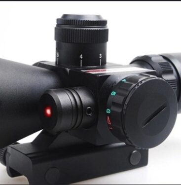 Pinty 2.5-10x40 AOEG, Red and Green Light Tactical Scope - Tactical Trading